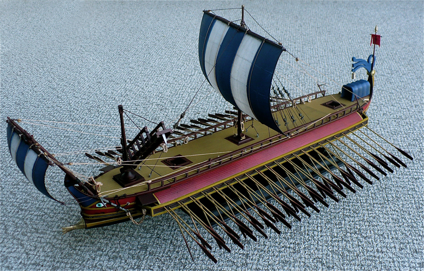 The Great Canadian Model Builders Web Page!: Roman Trireme