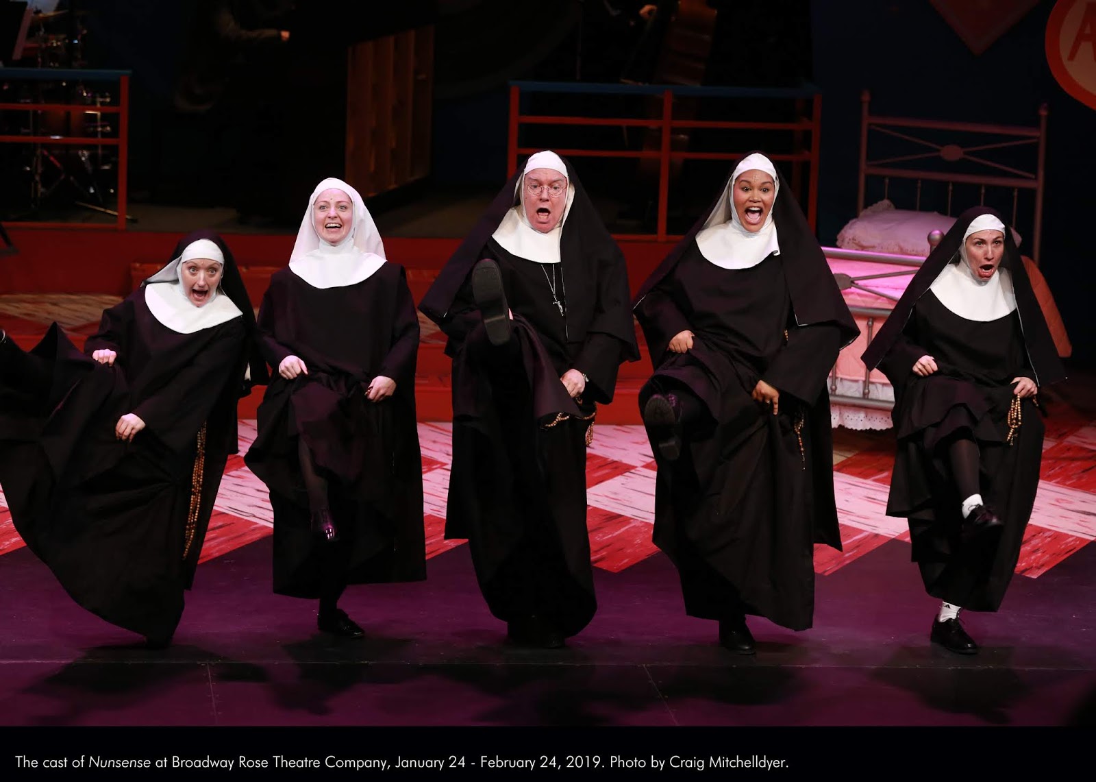 Westside Theatre Reviews: Broadway Rose’s Nunsense – Glorious Nonsense!