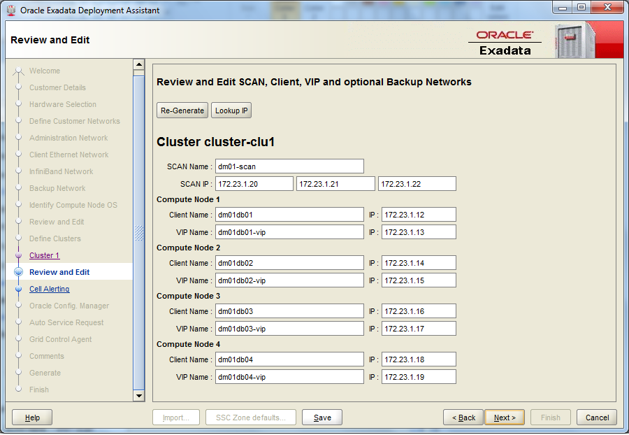 Exadata Data Base Machine Oracle Exadata Deployment Assistance Oeda