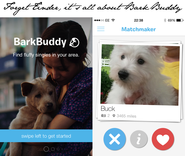 Introducing Tinder for Puppies - Emily Jane Johnston