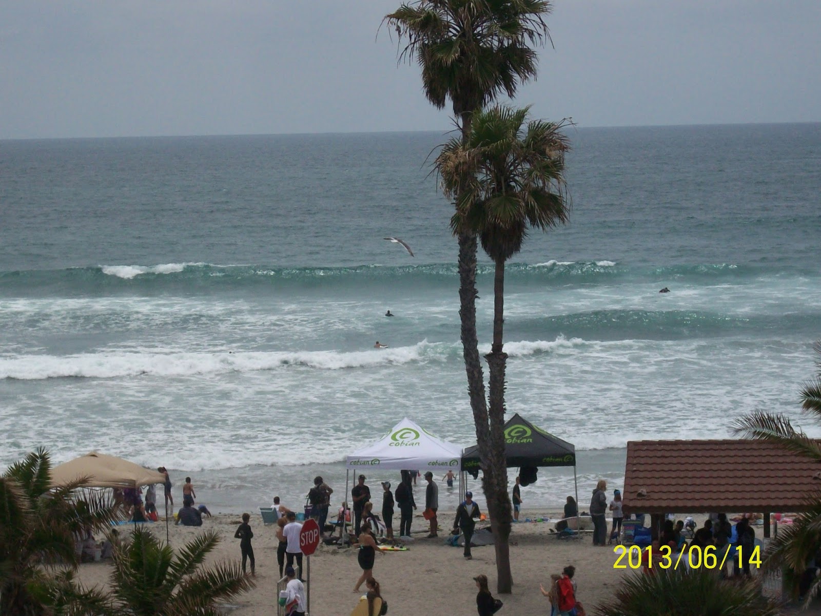 Lone Ocean Swimmer, Oceanside, CA: Friday Afternoon Oceanside Pier ...