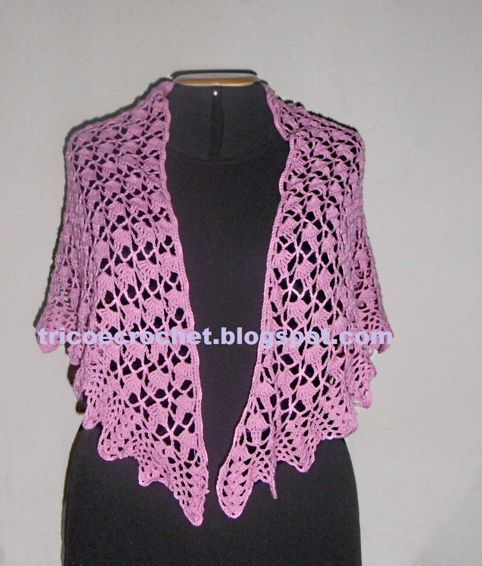Xale de Crochê