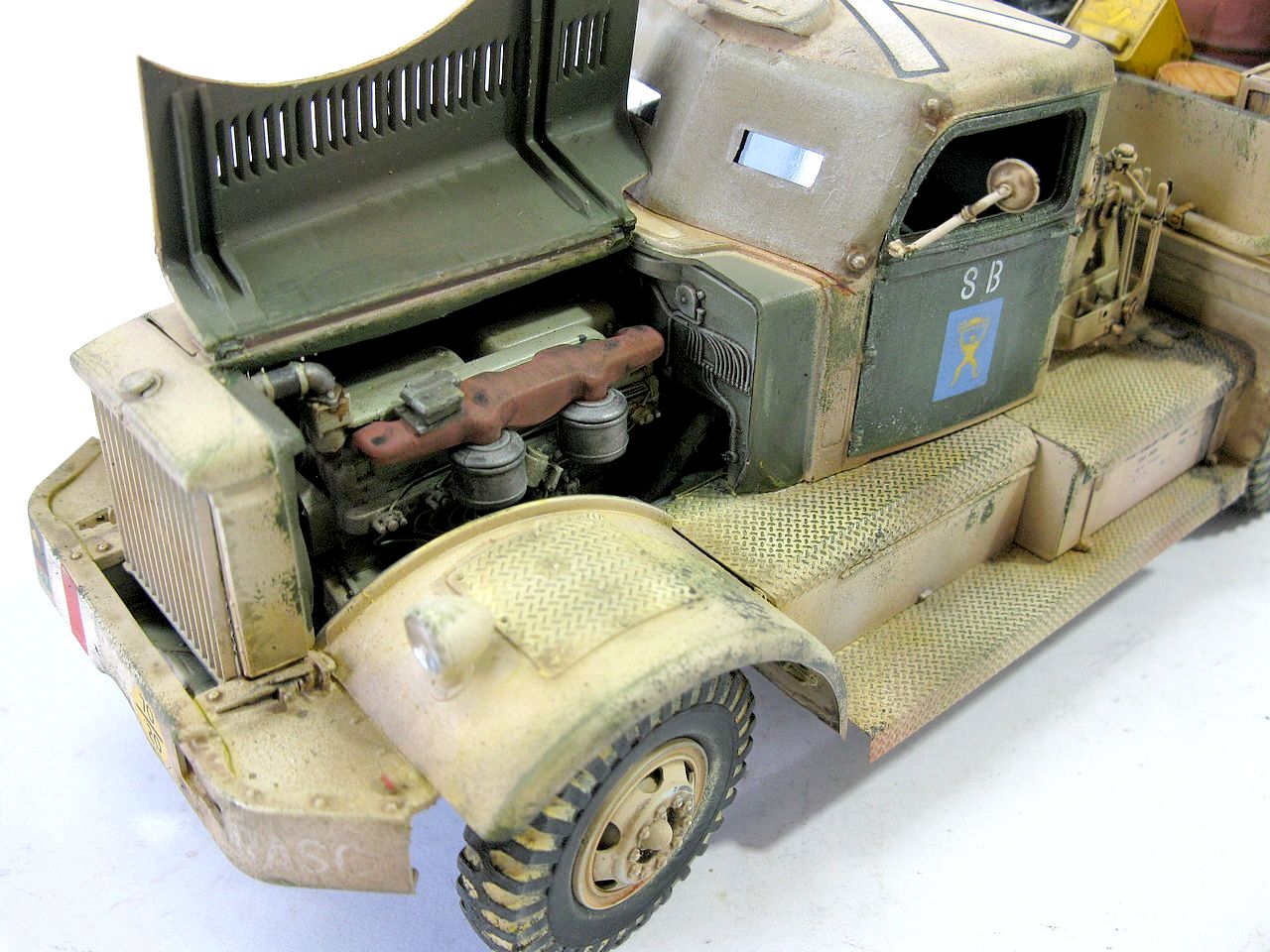 Panzerserra Bunker- Military Scale Models in 1/35 scale: Diamond T980 ...