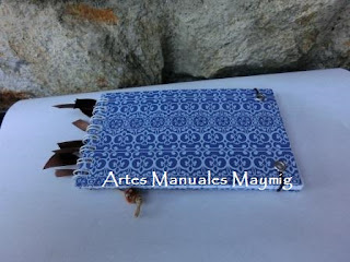 MayMig Artes Manuales: Libreta con Aros como souvenir.