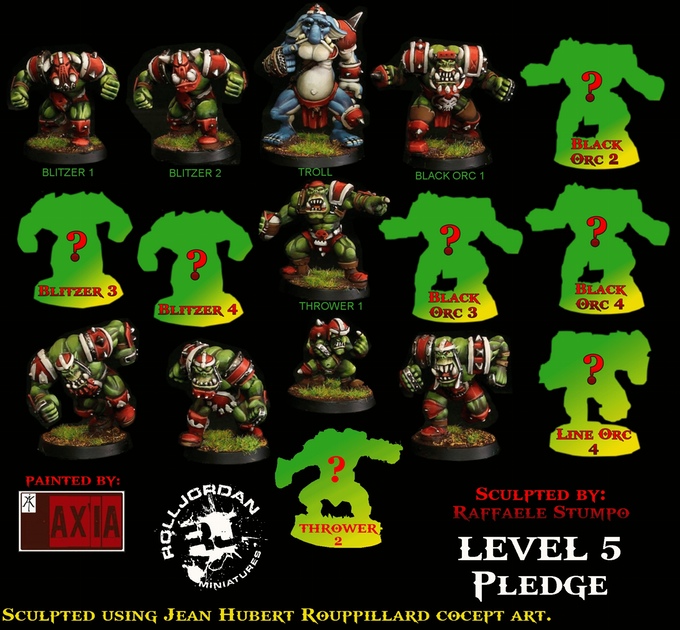 Zona de Touchdown: Nueva campaña de Willy Miniatures y Rolljordan