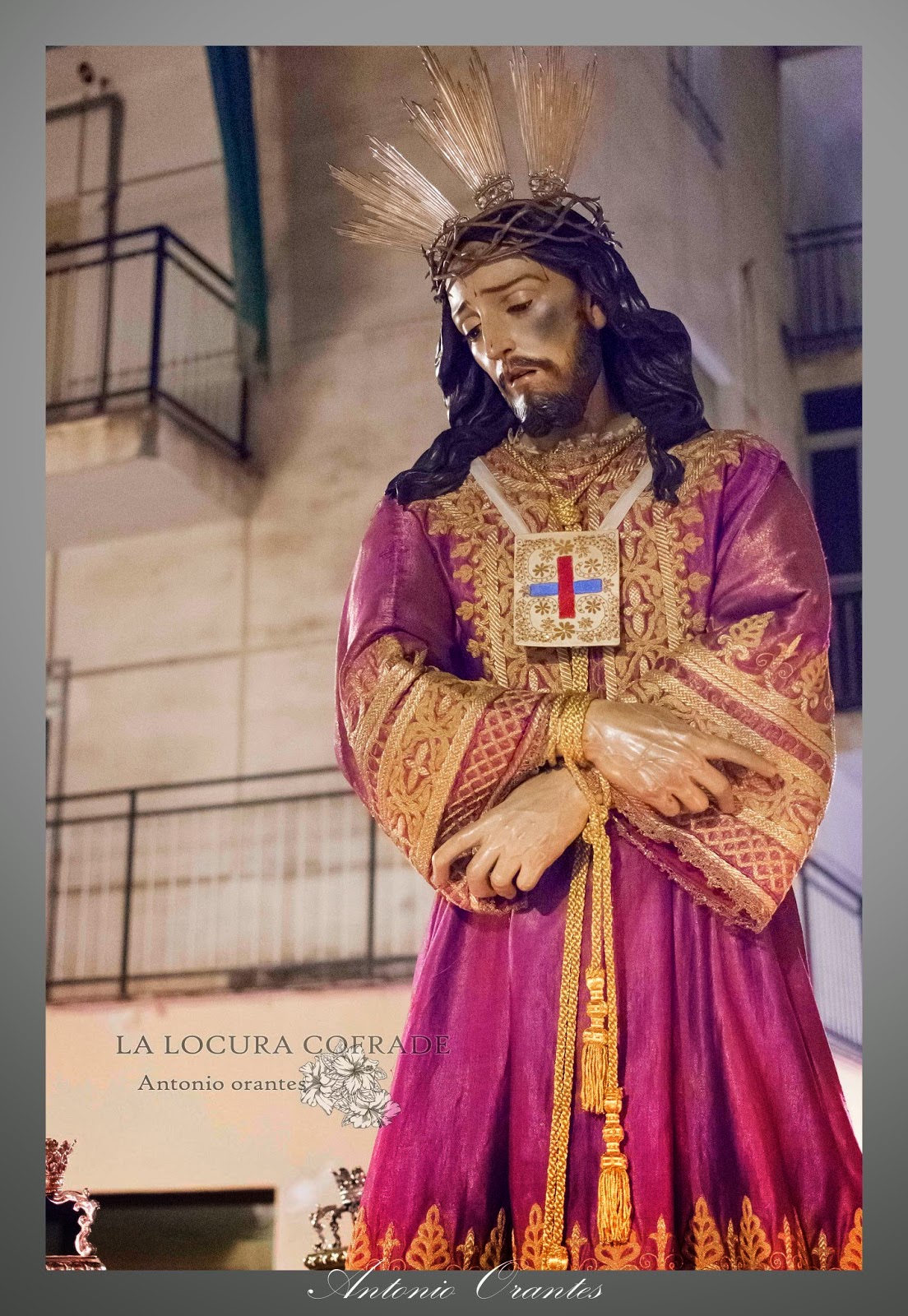 Via Crucis con el Cristo del Rescate de Granada, Viernes de Dolores 2015