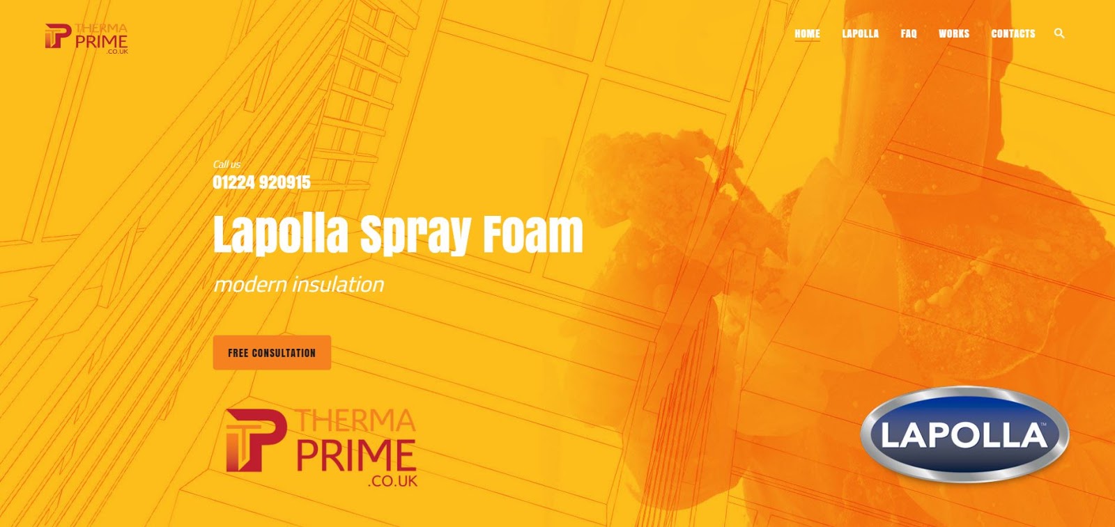 Thermaprime Spray Foam Insulation