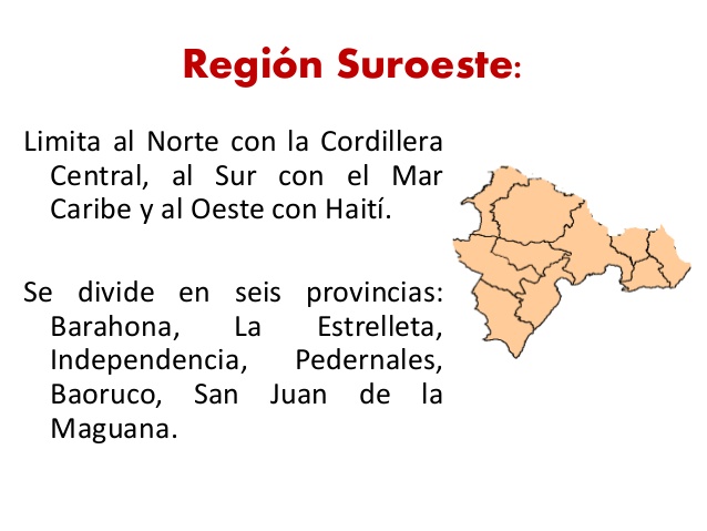 Diversidad de las Regiones de la República Dominicana: 2018
