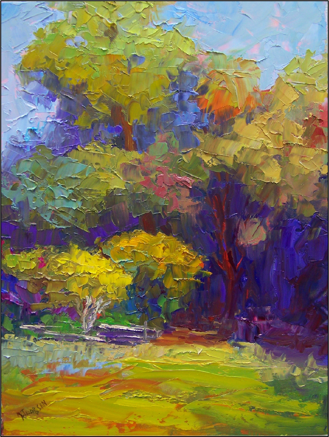 Paint Dance: "Tall Trees, Spanish Point plein air study" 12x16, oil on ...