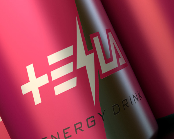 Tesla Energy Drink (Student Work) – Packaging Of The World