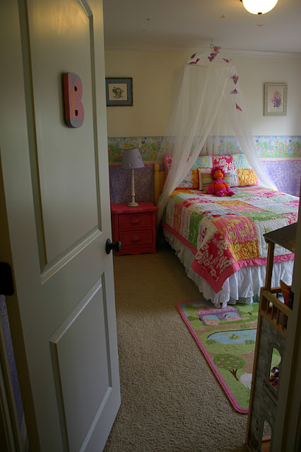 Cottage Blue Designs: Spiced Up Room for a Sparkly Girl