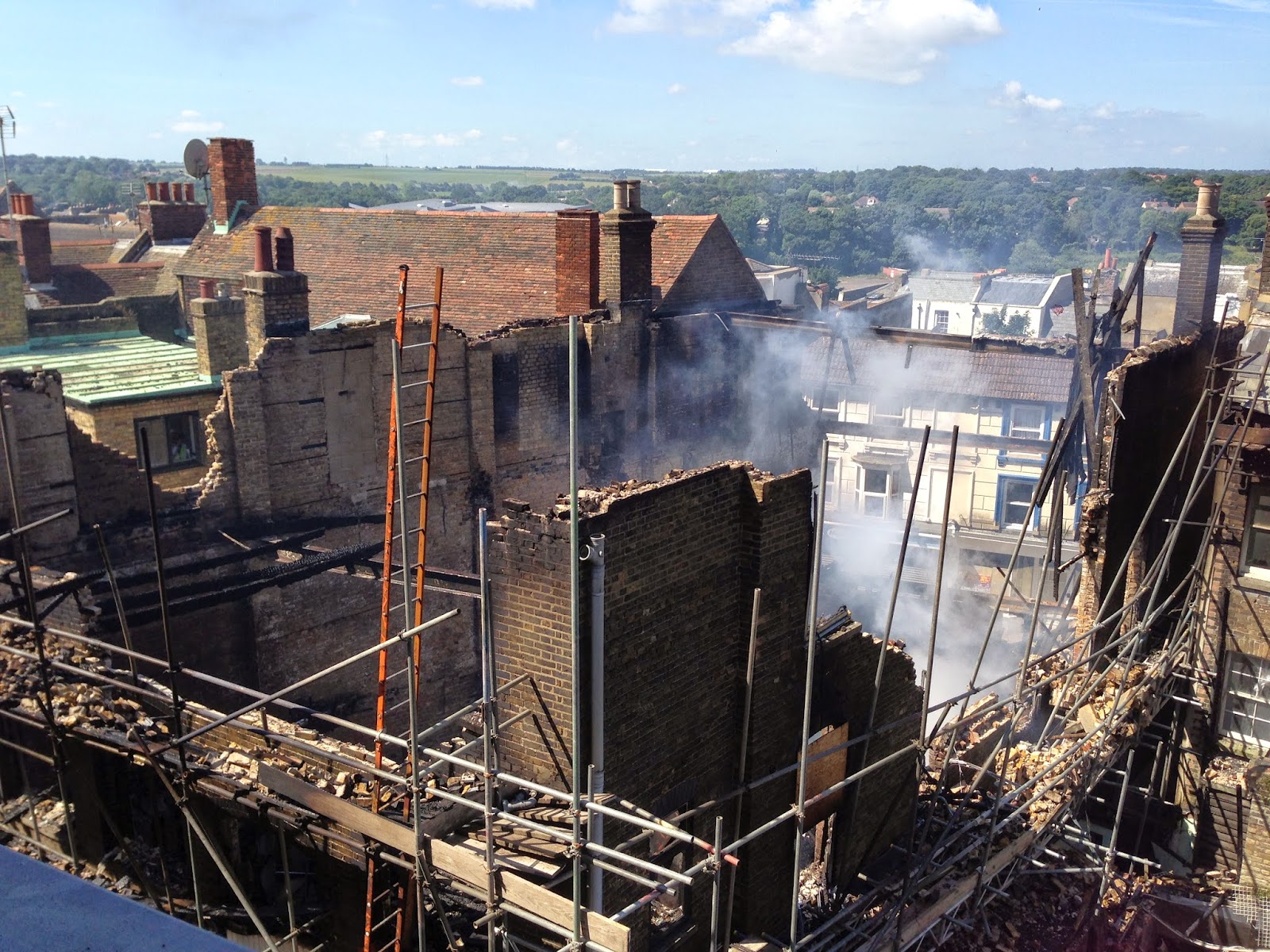 Styling and Salvage: Margate On Fire