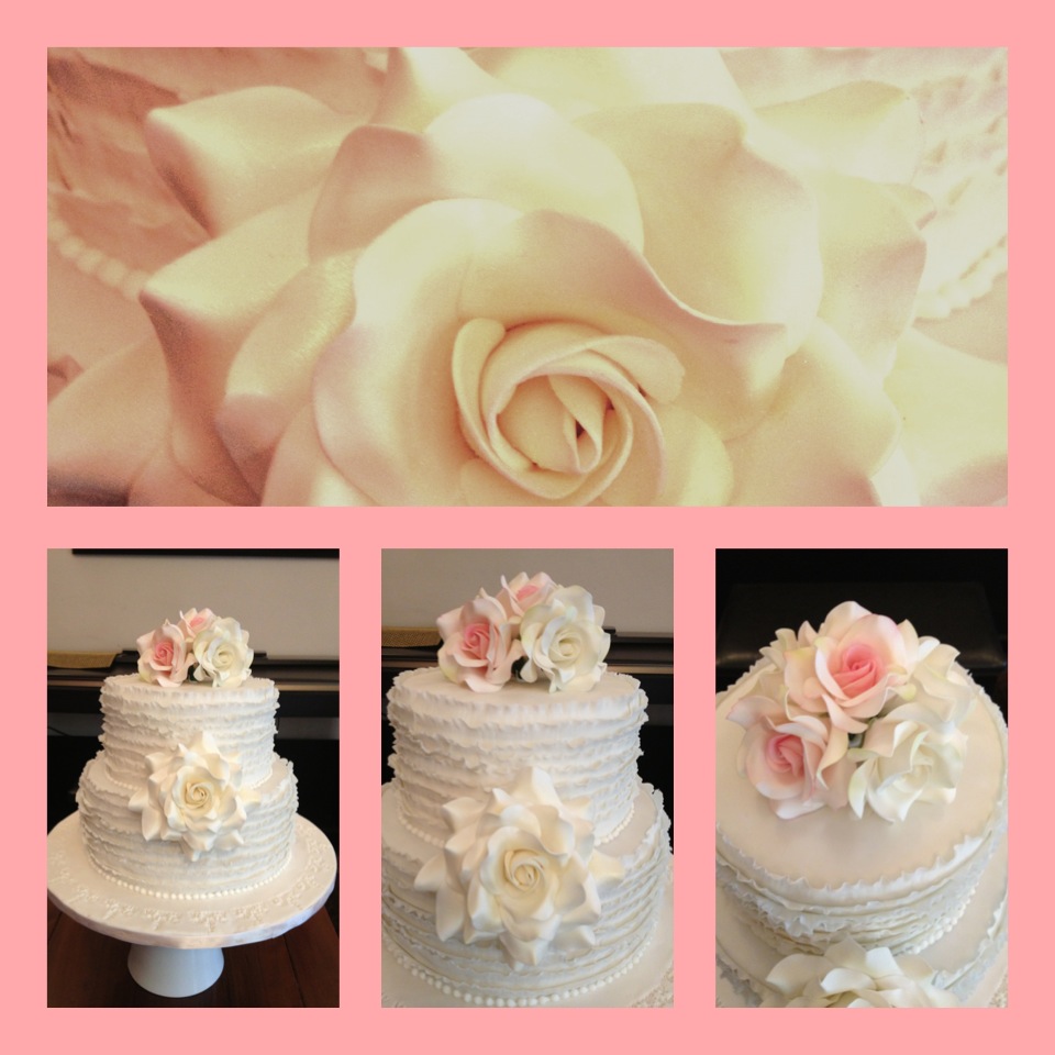 Pink Oven Cakes and Cookies: Frill cake