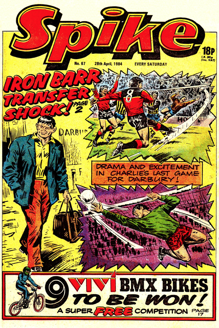 Wacky Comics!: January 1983 - Spike is Launched