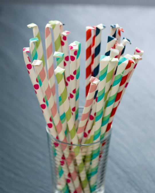 The Professor's Blog: DIY Pixie Sticks with Paper Straws