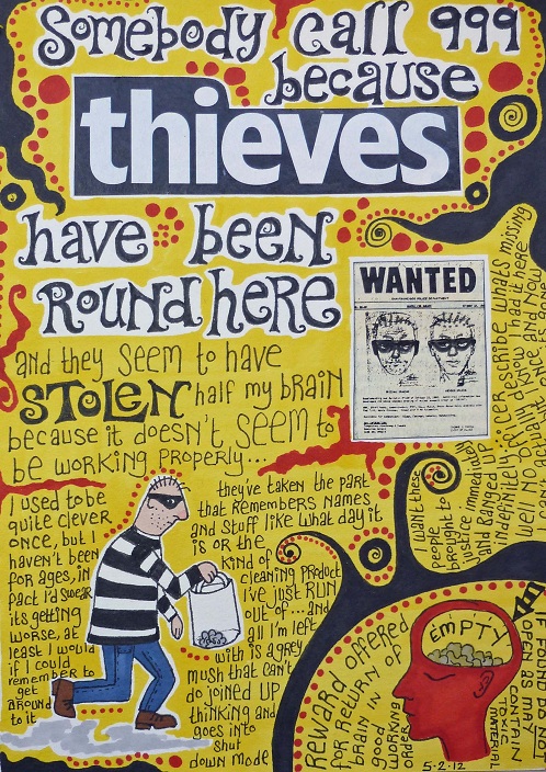 Rosie's Arty Stuff: THIEVES AND ROBBERS!