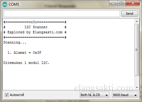 Tutorial Arduino : Mencari Address Modul I2C pada Display LCD 16x2 ...