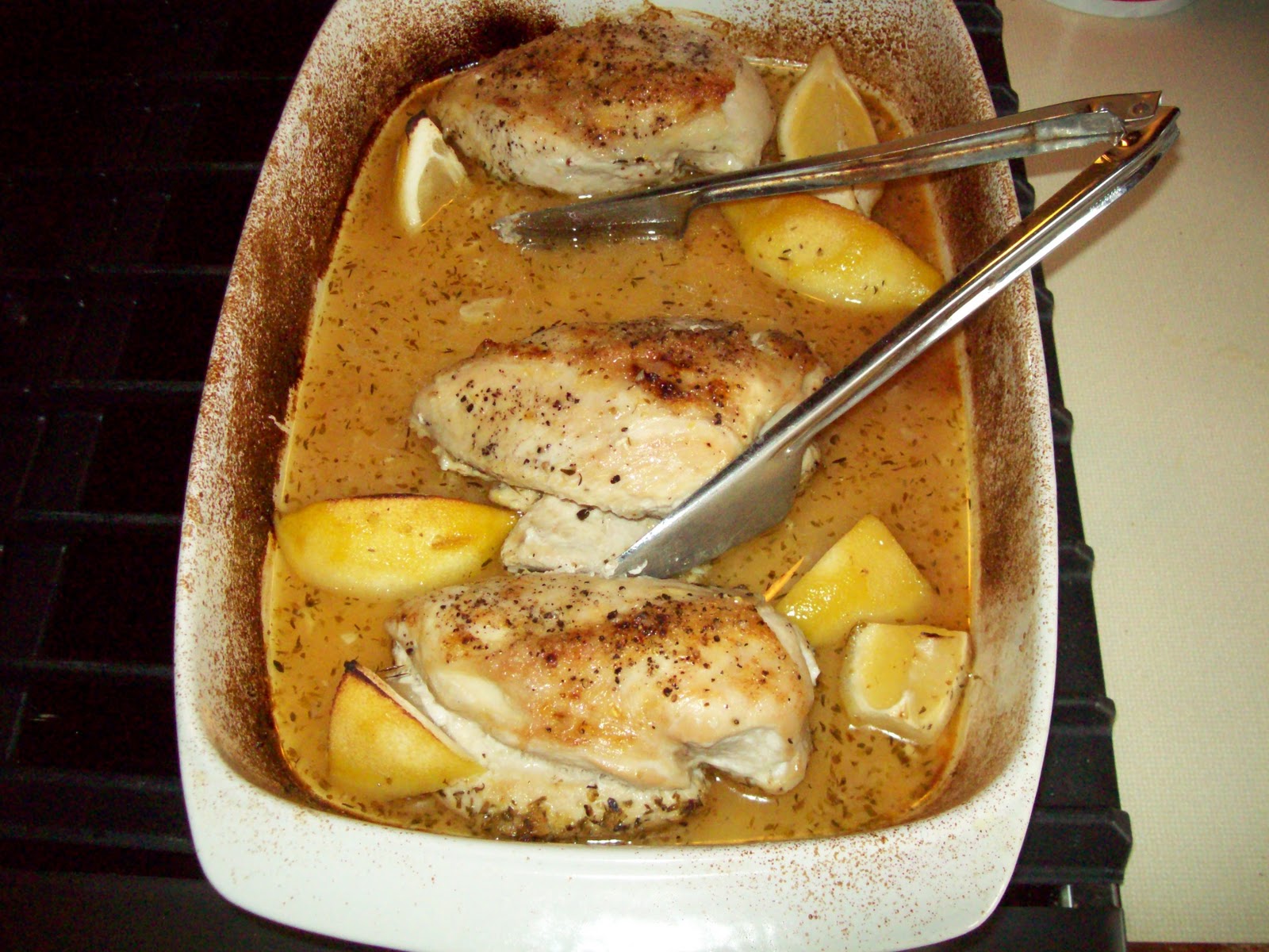 Tracy's Living Cookbook: Lemon Chicken