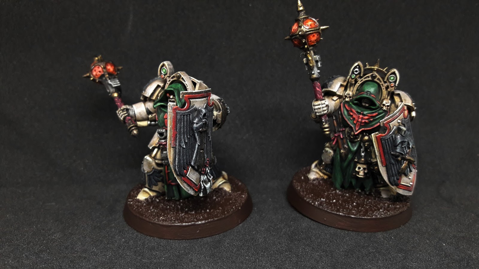 30Kplus40K: Deathwing Knights - Four Complete
