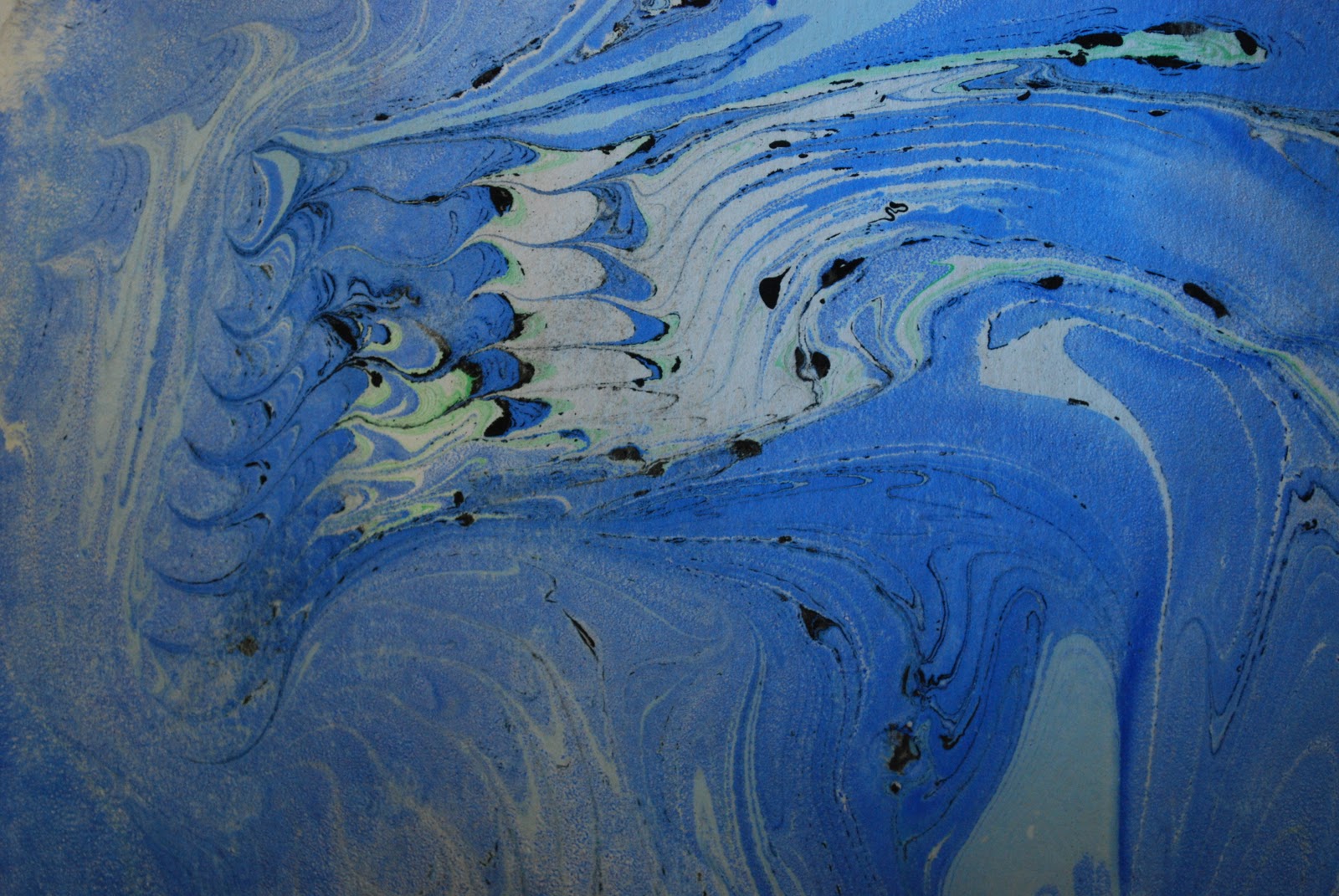 Art With Aubrey: Paper Marbleizing