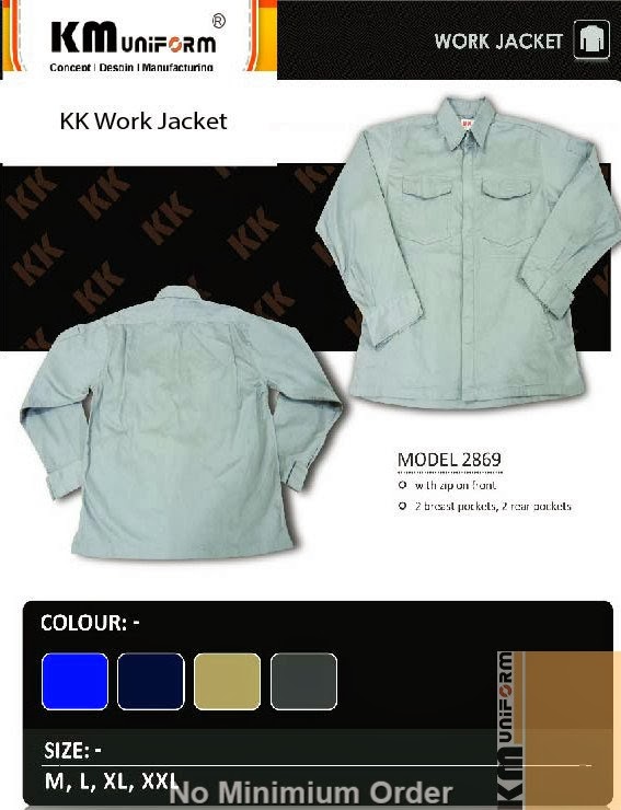 Uniform Supplier in Johor Bahru: Safety Jacket in KM Uniform, Johor ...