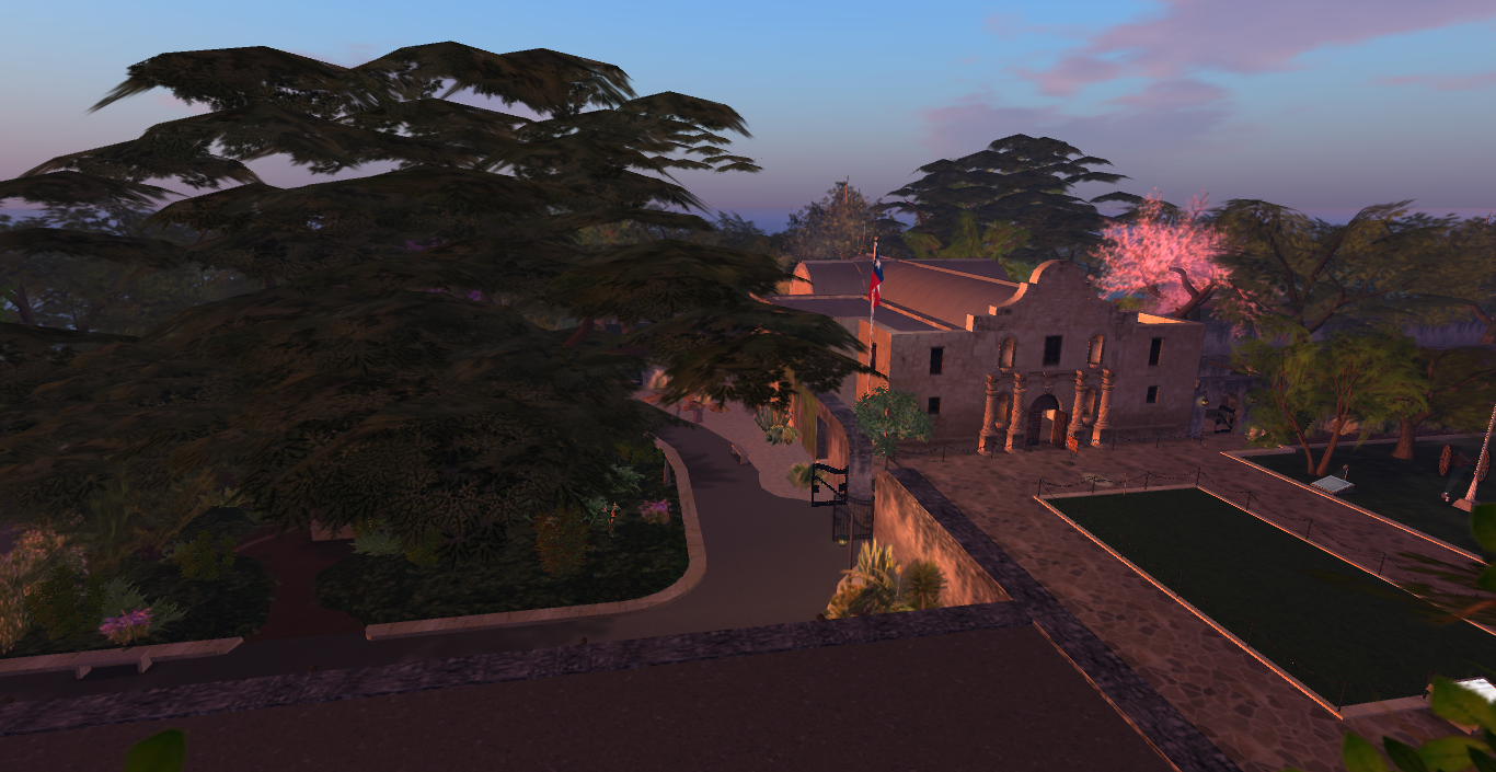 Ideas and Travels: Alamo battle in Second Life