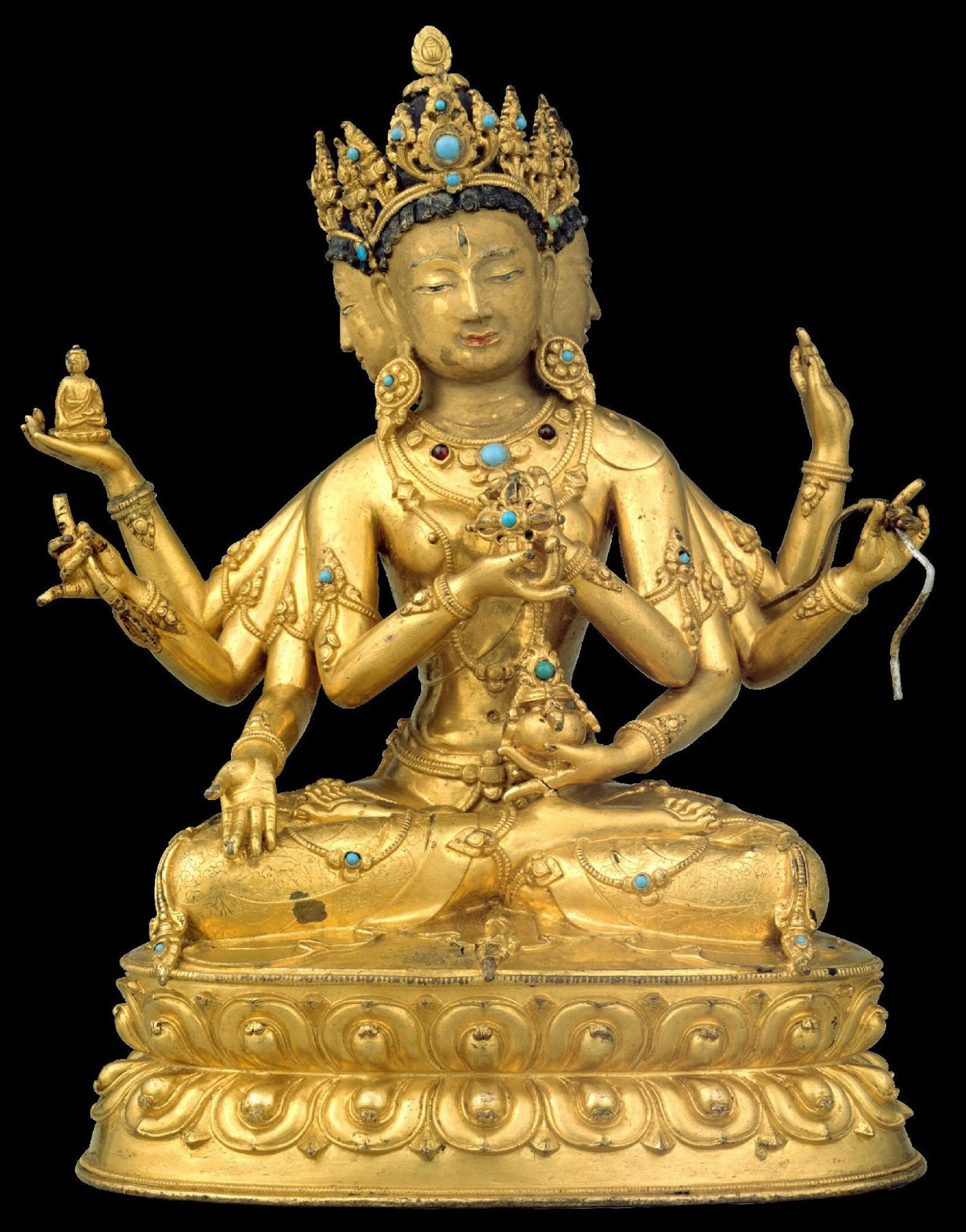 Tibetan Buddhism and Culture: Ushnisha Vijaya - The goddess of ...