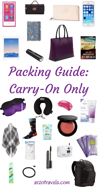 HOW TO PACK THE PERFECT CARRY-N FOR YOUR TRAVELS: PACKING GUIDE: CARRY ...