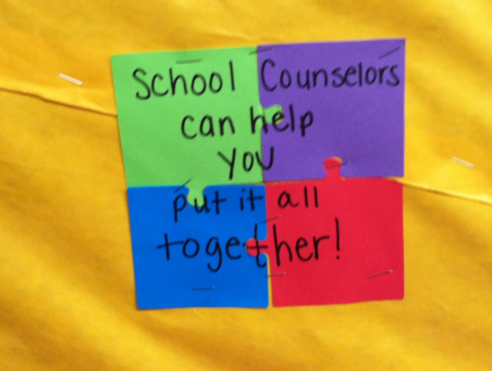 Feeling PUZZLED? School Counselors Can Help You Put it All Together ...