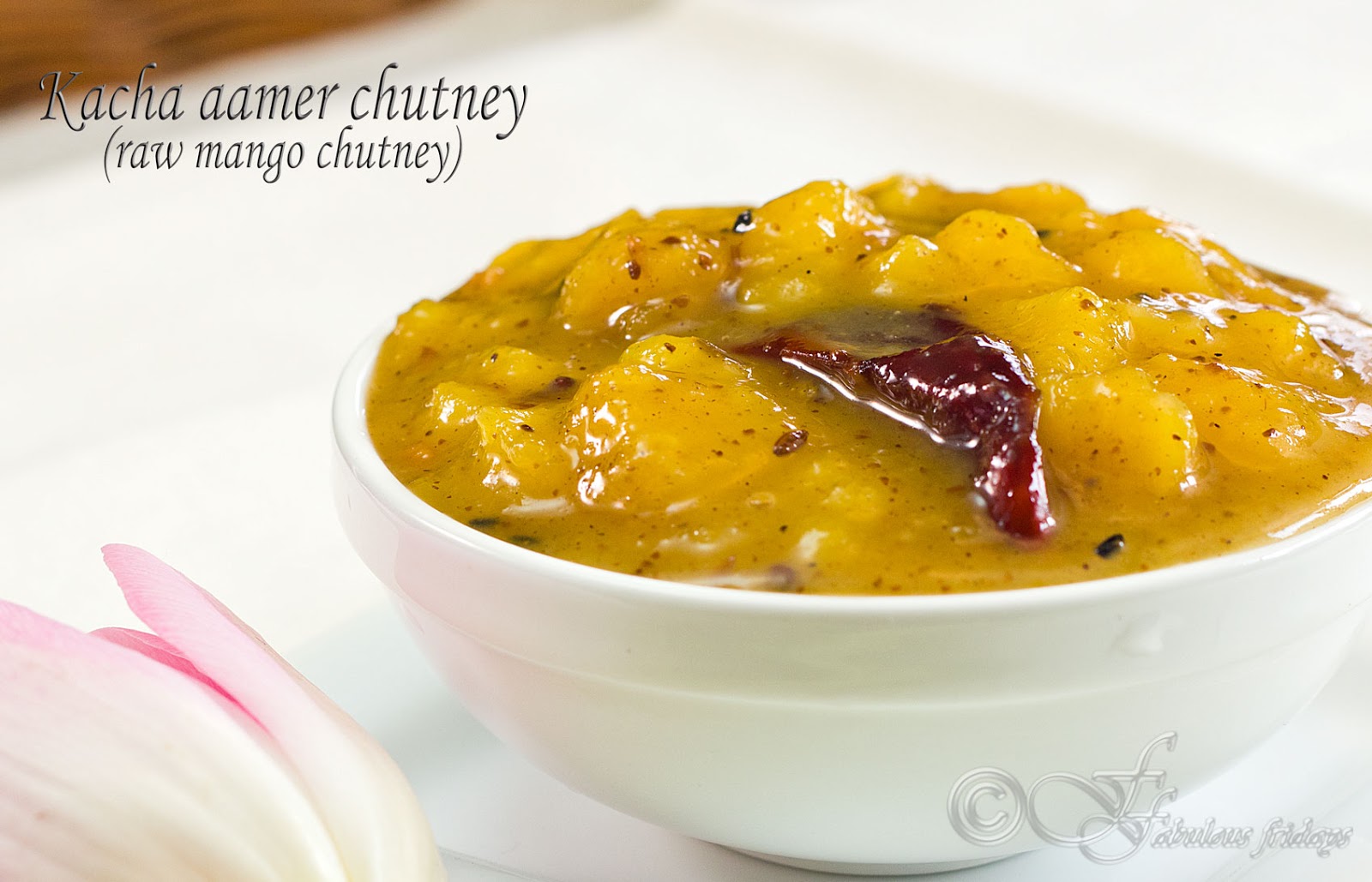 fabulous fridays: Raw Mango Chutney