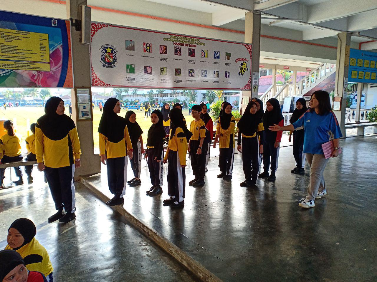 SEKOLAH KEBANGSAAN CONVENT MUAR: LATIHAN RUMAH SUKAN