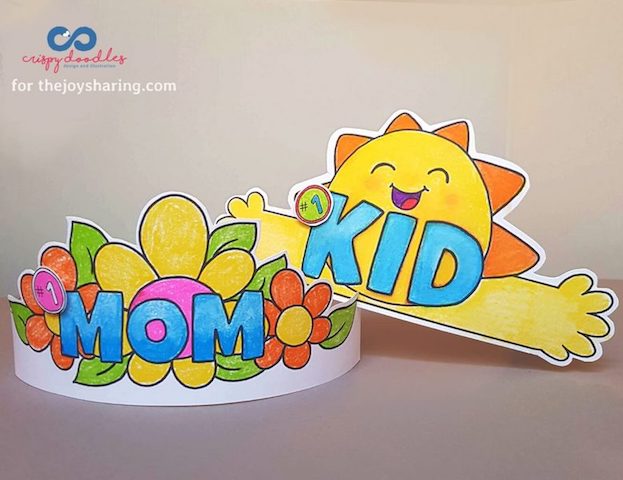 Free Printable Mother's Day Crown - The Joy of Sharing