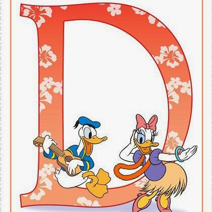 Escuela infantil castillo de Blanca: LETRAS DISNEY