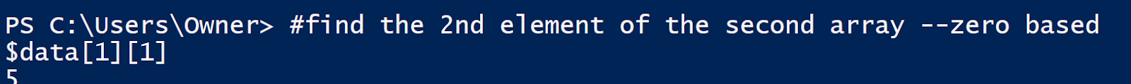 Hodentekhelp How Do You Work With Array Data Structure In Power Shell