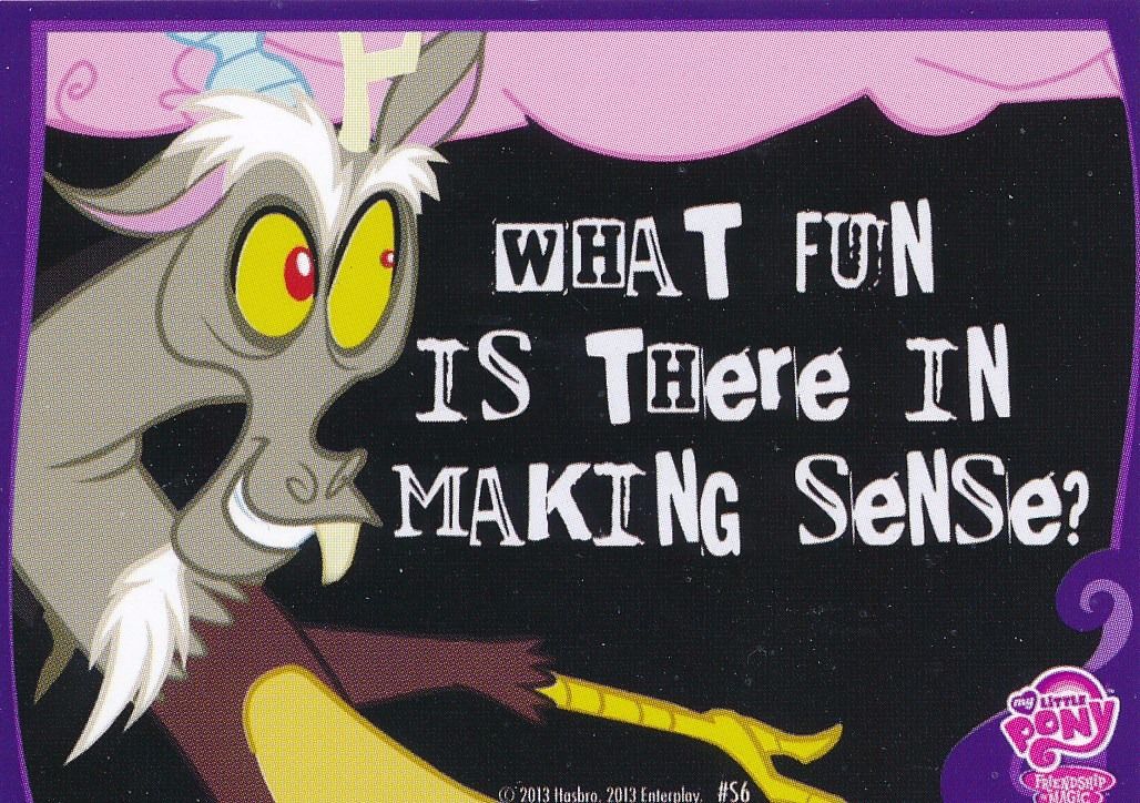 My Little Pony What Fun Is There In Making Sense? Series 2 Trading Card ...