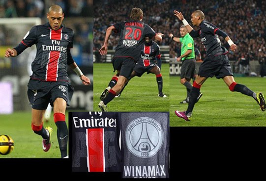 Football teams shirt and kits fan: 1970-2010 (Generation PSG) shirts