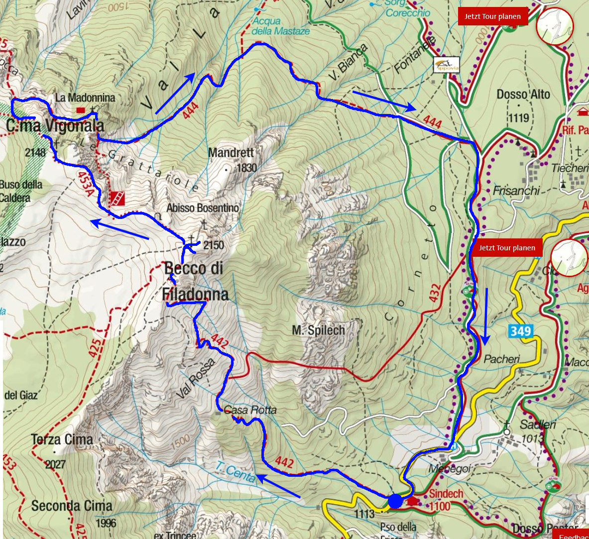 Escursionismo a 360°: Becco di Filadonna e Vigolana (da Sindech) EE