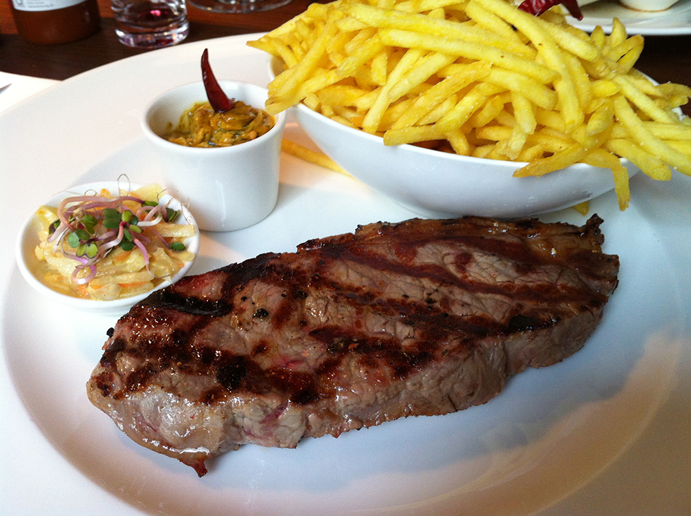 kuchimaitli: Luma Beef im Steakhouse 800°, Basel