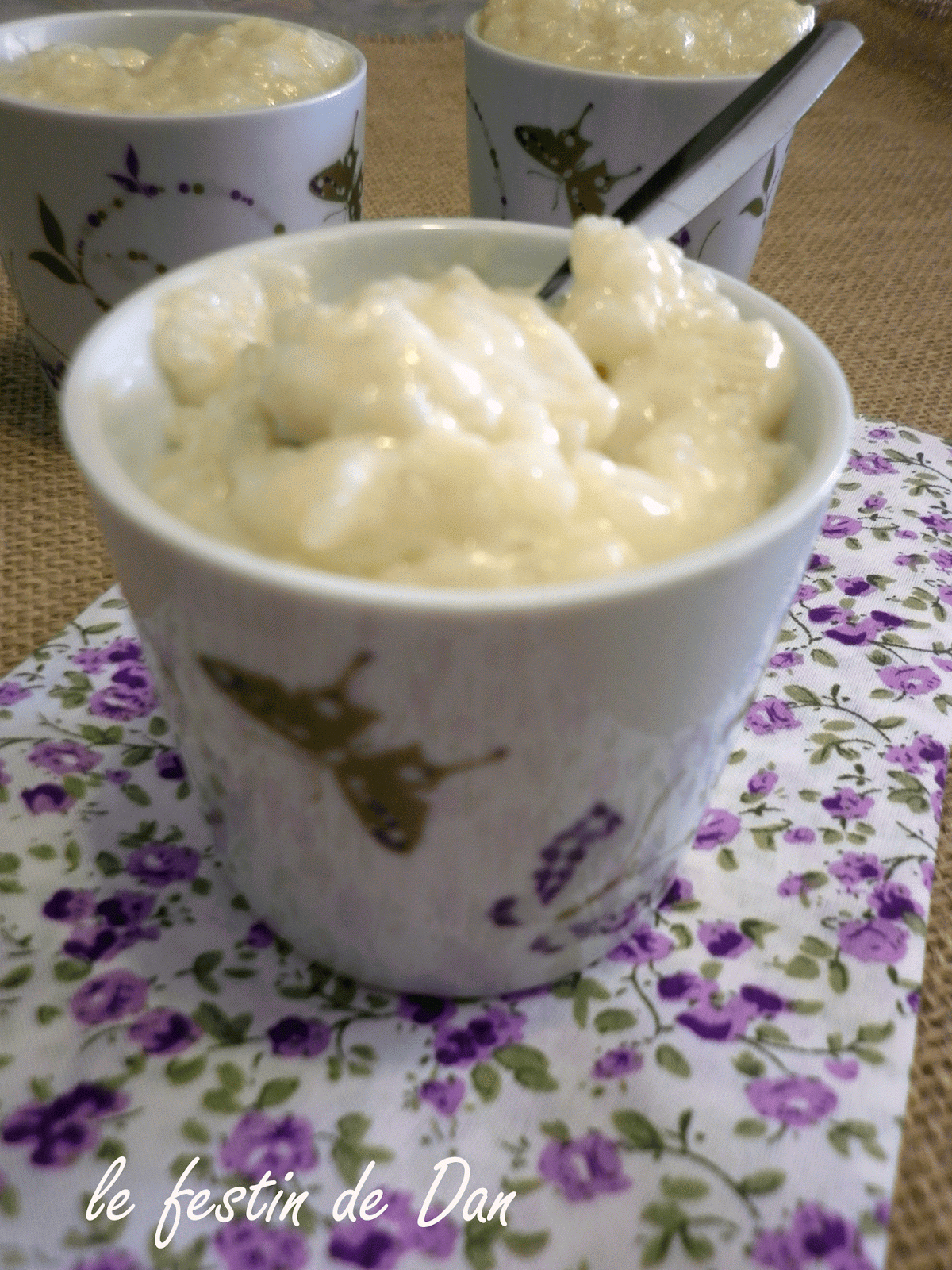 Le Festin de Dan: Riz au Lait *Cooking Chef*