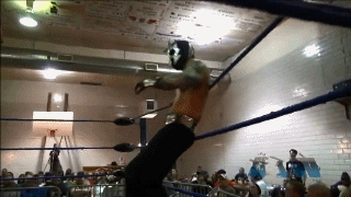 Reverses a Thrown to the Corner into a Springboard Arm-Drag Roll-Up Pinfall