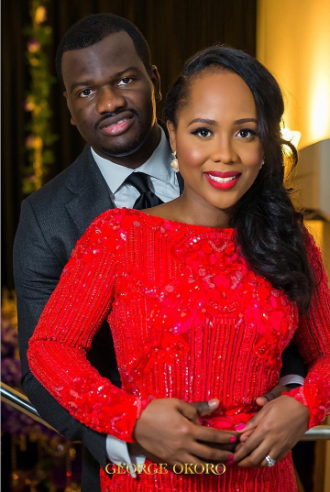 Uche Pedro, owner of Bella Naija and her hubby celebrate their 4th ...