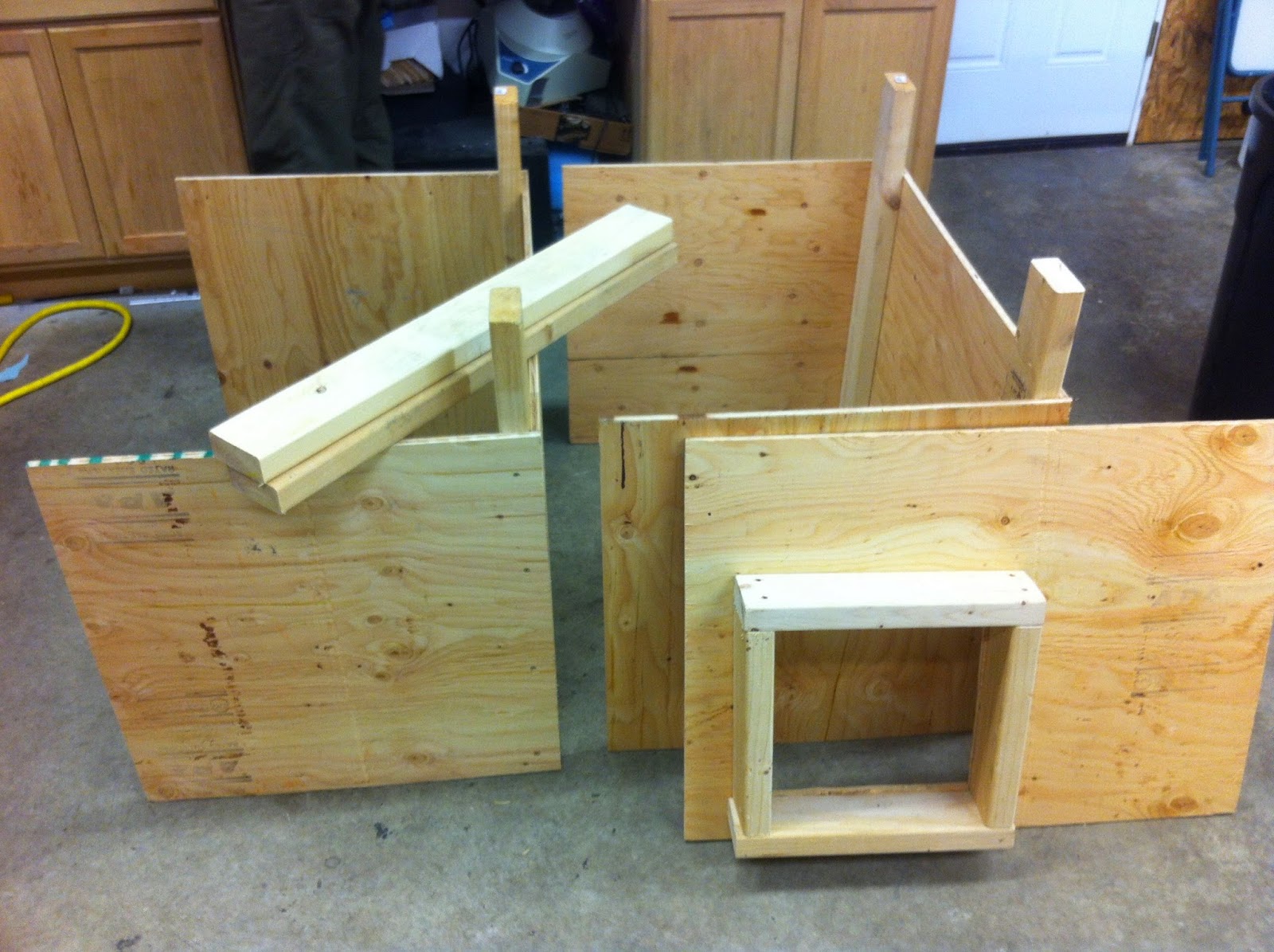 Construction at the Kennel - SP Kennel