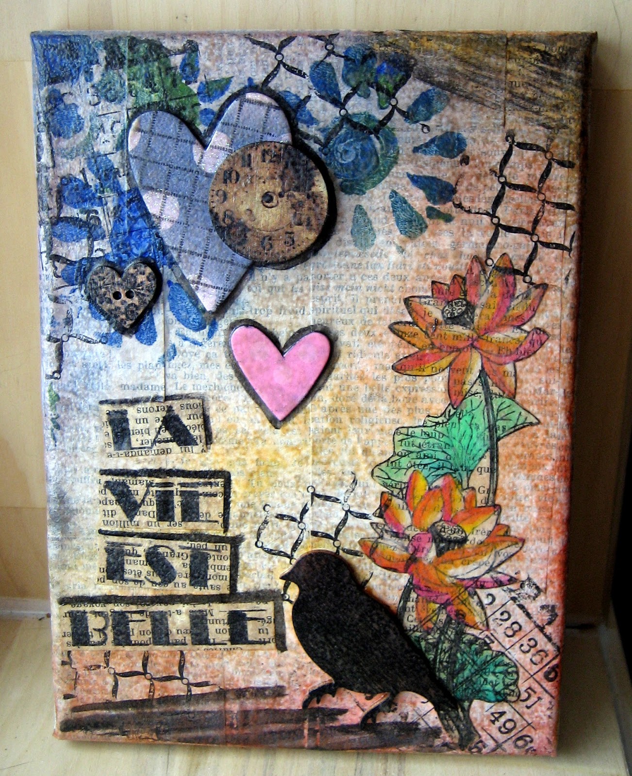 Mon univers et autres folies...: Une toile pour commencer