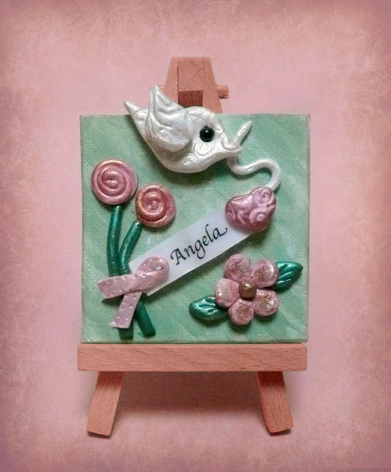 Sandy's Creations in Clay: Breast Cancer Tribute