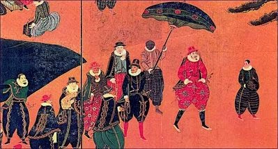 IMAGES DE L'HISTOIRE DU PORTUGAL: 1543 Arrivé des portugais au Japon