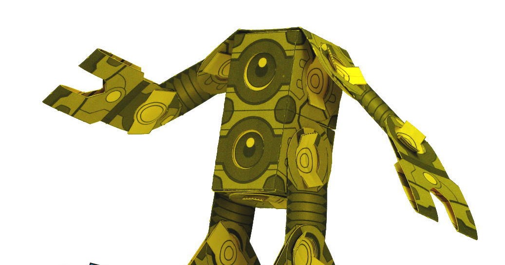 Paper Poseables: Super-Combiners Double Arms