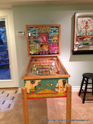 Our Adventures in Home Improvement: An Oldtime Pinball Machine for the ...