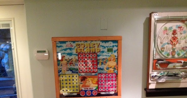 Our Adventures in Home Improvement: An Oldtime Pinball Machine for the ...