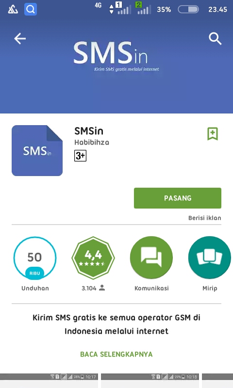 Cara Mengirim SMS Tanpa Pulsa Mudah dan Cepat - E-Droider