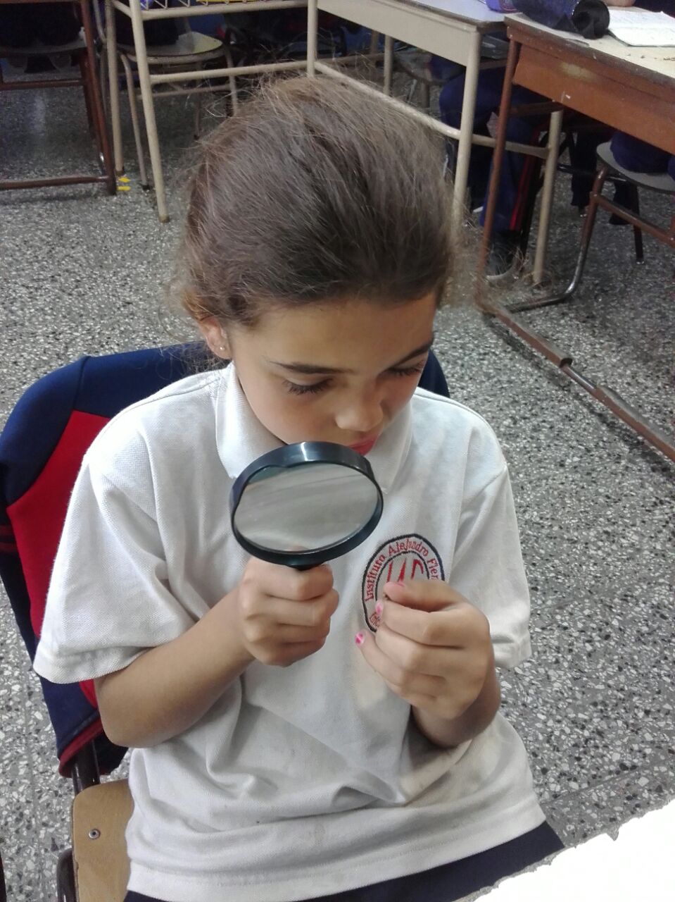 Instituto Alejandro Fleming: 2ºC: "Observando semillas con lupa"
